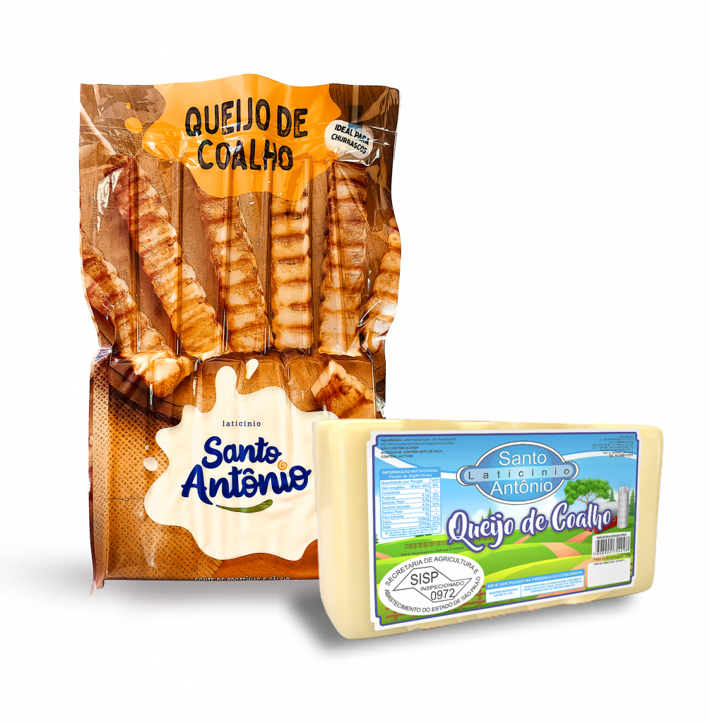 Queijo de coalho - Laticínio Santo Antônio